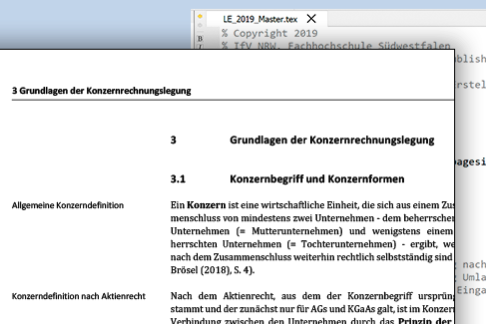 Jetzt neu: Lerneinheiten komfortabel mit LaTeX schreiben